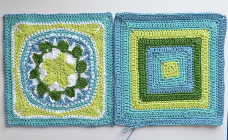 Free vintage-inspired granny square pattern