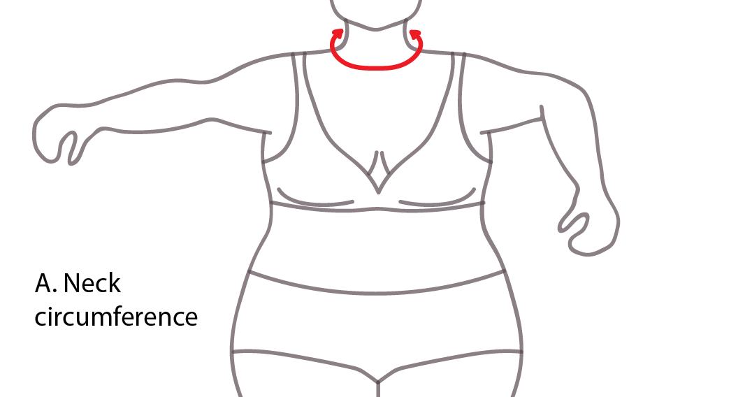 Size inclusive body measurements for crochet garment design
